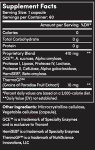 Tranont TRANSFORM Sugar to Fiber Enzymes Reviews & Pricing